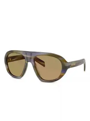 Prada Browline Sunglasses - Brown