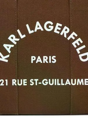 Karl Lagerfeld Rue St-guillaume Tote Bag - Brown