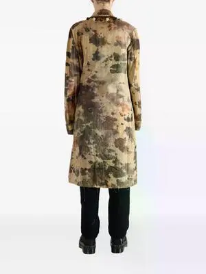COMMUNS Double-breasted Scalloped Coat