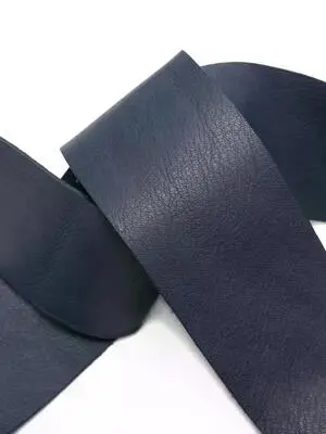 NIU Leather Tie-end Belt - Blue