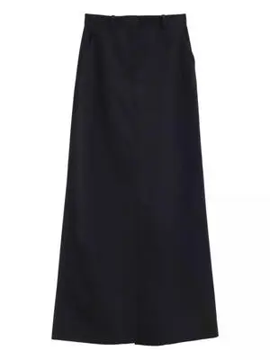 THE ROW Slit Maxi Skirt - Blue