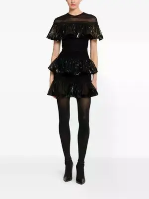 Elie Saab Ruffled Mini Dress