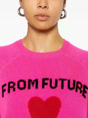 From Future Heart-motif Sweater