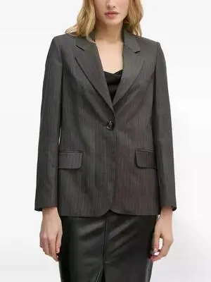 Sisley Pinstriped Blazer