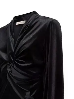 BLANCA VITA Knot-detailed Top