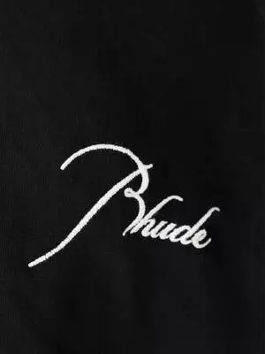 Rhude Embroidered-logo T-shirt