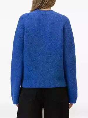 Closed Crew-neck Long-sleeve Sweater