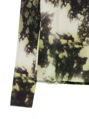 Christian Wijnants Tugal Printed Roll-neck Top
