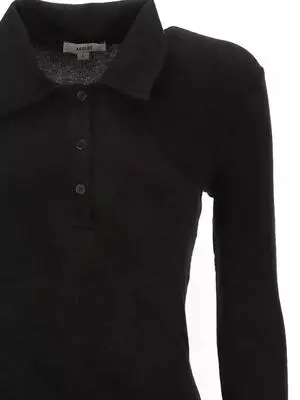 AGOLDE Buttoned Polo Top