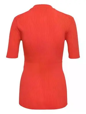 Stella McCartney Short-sleeved Ribbed Top