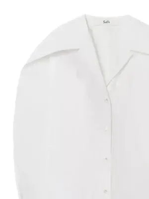 Séfr Pointed Collar Arc Shirt
