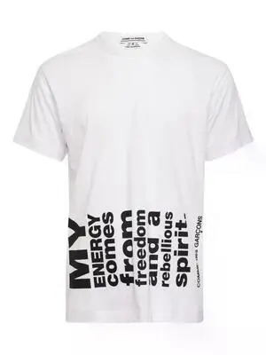 Comme Des Garçons Print Pattern T-shirt