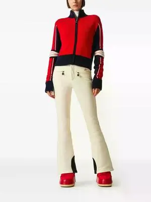 Perfect Moment Star-detail Zip-up Cardigan