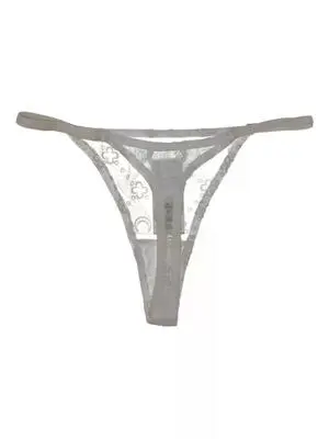 MARINE SERRE Patterned Thong