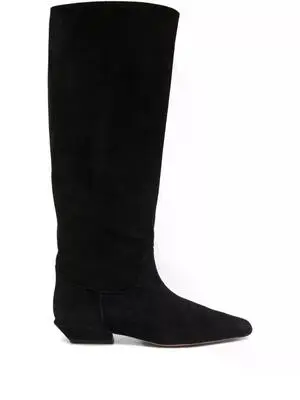 Paris Texas 25mm Bettina Pointed-toe Boots - Black