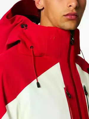Perfect Moment Zipped Hooded Jacket - Red