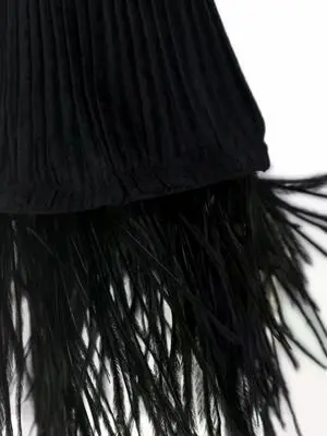 BOSS Feather-trim Top