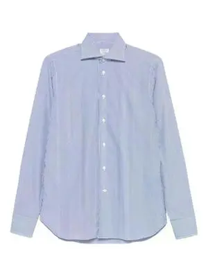 BORRIELLO NAPOLI Striped Cotton Shirt