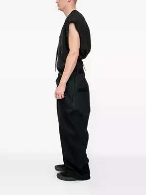 JOE CHIA Vorian Button-detail Dungarees