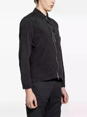 Stone Island Zip-pocket Shirt Jacket - Black