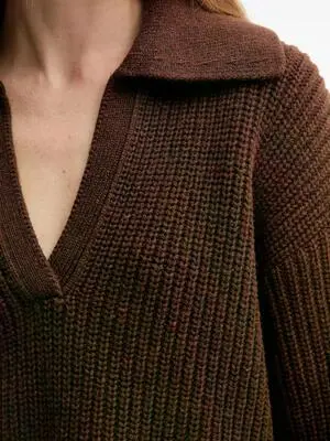 Barbour Collared V-neck Knitwear