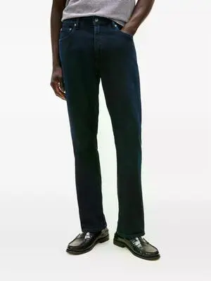 Tommy Hilfiger Logo-patch Jeans - Blue