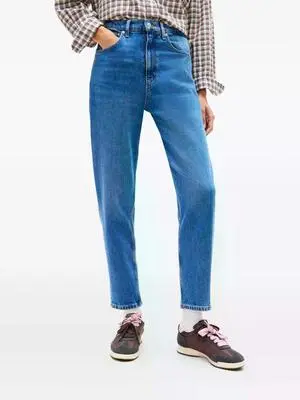 Tommy Hilfiger Logo-detail Jeans - Blue