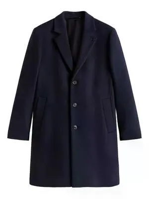 Tommy Hilfiger Notched Lapel Button Coat