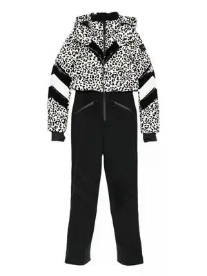 Mackage Satory-flp Leopard-print Ski Jumpsuit