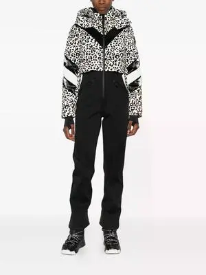 Mackage Satory-flp Leopard-print Ski Jumpsuit