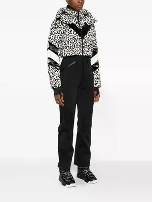 Mackage Satory-flp Leopard-print Ski Jumpsuit