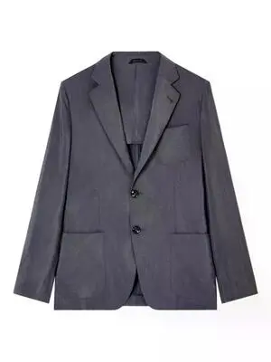 Giorgio Armani Single-breasted Blazer - Grey