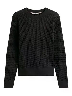 Tommy Hilfiger Cable-knit Crew-neck Sweater