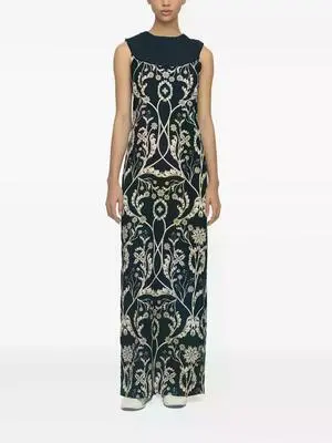 Agua Bendita Espinela Gema Maxi Dress - Black