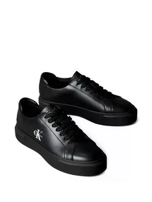 Calvin Klein Leather Logo Sneakers
