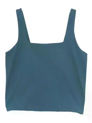 GIRLFRIEND COLLECTIVE Tommy Square-neck Tank Top - Blue
