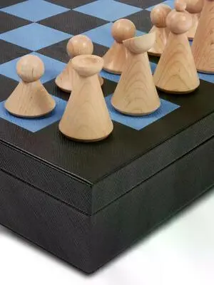 Smythson Collector's Chess Panama Games Set