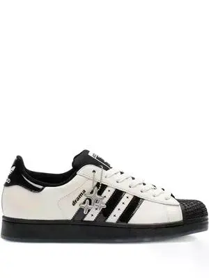 Adidas Superstar Ii Leather Sneakers - Neutrals