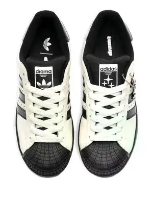 Adidas Superstar Ii Leather Sneakers - Neutrals