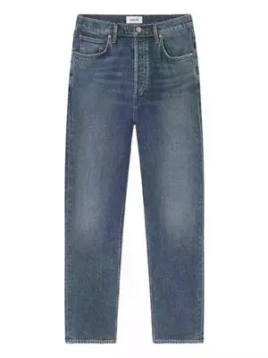 AGOLDE 90's Pinch Waist Crop Jeans - Blue