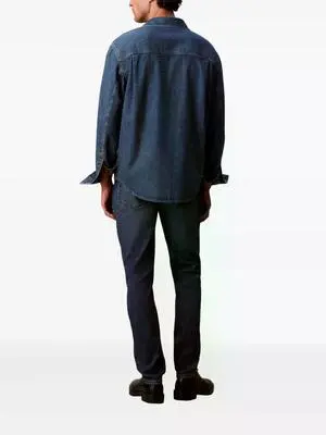 Calvin Klein Logo-patch Jeans - Blue
