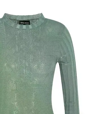 Giorgio Armani Open-knit Jumper