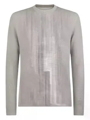 Sease Fine-knit Crew Neck T-shirt