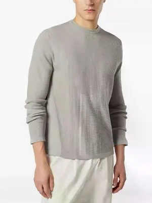 Sease Fine-knit Crew Neck T-shirt