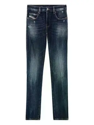 DIESEL® D-vyl 0adbn Slim Jeans With Button Fly