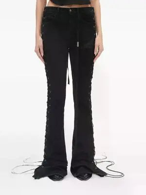 ANN DEMEULEMEESTER Treze Bootcut Jeans
