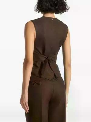 Manière De Voir Tailored Cinch Waistcoat