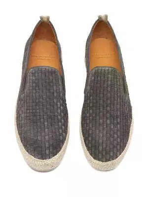 Officine Creative Woven Loafers