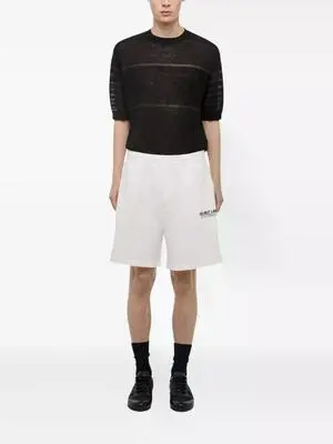 Helmut Lang Logo-print Cotton Shorts