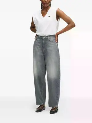 Karl Lagerfeld Ikon Barrel-leg Jeans